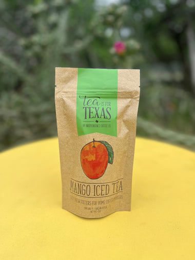 Peach Flavored Iced Tea Filter Packs (Pack of 4) - Independence Coffee Co.